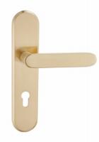 China Spindle Aluminium External Locking Door Handles for sale