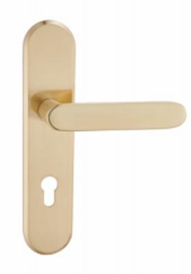 China Spindle Aluminium External Locking Door Handles for sale