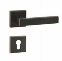 China Spindle Aluminium External Locking Door Handles for sale
