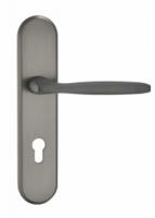 China British Modern Split Lock, Zinc Alloy Grey Handle Door Lock, Bedroom Interior Lock, Wooden Door, Silent Lock for sale