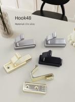 China GRH Modern Wholesale Furniture Cabinet Hook Kitchen Wardrobe Wholesale Hardware Hook Wall Mount Zinc Alloy Clothes Hook for sale