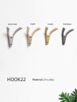 China Black Modern Simple Coat Hooks Wall Mounted Funny Black Metal Wall Hook Kids Room Black Metal Wall Hook Kids for sale