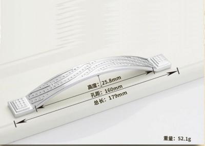 China Fashion Style Dresser Drawer Handles 128mm 160mm 192mm 224mm Cabinet Pulls for sale