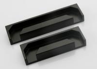 China Zinc Cabinet Door Pulls 96mm 128mm Black Hardware Handles for Wardrobe for sale
