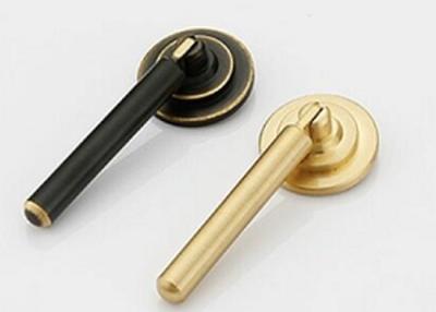 China European American Copper Cabinet Door Handle Wardrobe Handle 22mm Screw PVD Plated for sale