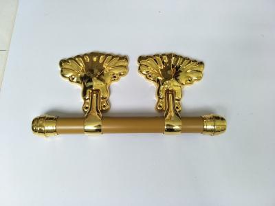China Gold Plastic Coffin Handles - Decorative Casket Accessories with 7 Years Manufacturing Experience for sale