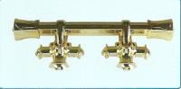 China Plastic Coffin Handles in Gold Color - 6 Pieces per Coffin, Multiple Finish Options for Durable Coffin Accessories for sale
