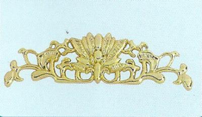 China Coffin Decorations Funeral Accessories Plastic Gold - Plated Decals And Accessories for sale