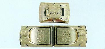 China Funeral Coffin Accessories Coffin Corner With Plastics And Iron Material for sale