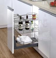China Full Extension Hook On Storage Multipurpose Drawer Basket 440x255x525 mm Kitchen Accessories for sale