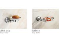 China Zinc Soap Dish Wall Mounted Chrome Bathroom Accessories Soap Holder 300PCS MOQ for sale