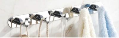China Stainless Steel Bathroom Shower Robe Hooks 4 Pack Rust Proof Wall Mounted Coat Hanger for sale