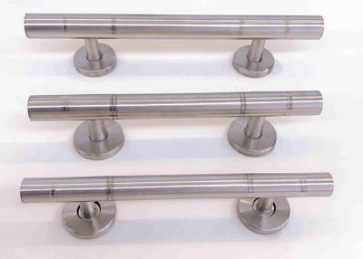 China PVD Finishing Stainless Steel Door Pull Handle Chrome Plated 250mm Hole Spacing for sale