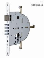 China 250×22mm Square Head Mortise Door Lock Body with 90mm Hole Spacing - European Style High Security Lock for sale