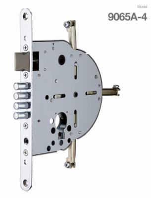 China 250×22mm Square Head Mortise Door Lock Body with 90mm Hole Spacing - European Style High Security Lock for sale