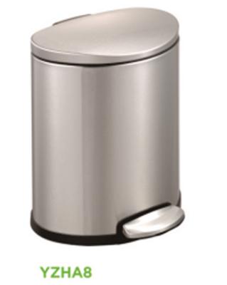 China Stainless Steel Trash Can with Induction & Pedal Operation - 10 PCS MOQ, Multiple Color Options for sale