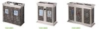 China GRH Stainless Steel Outdoor Recycling Bin 10-30 Day Production with Multiple Mounting Options and Custom Design for sale