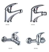 China Zinc Die Casting PVC Bibcock Bathroom Tap Handle Chrome Plated 1000PCS MOQ for sale
