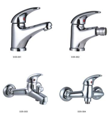China Zinc Die Casting PVC Bibcock Bathroom Tap Handle Chrome Plated 1000PCS MOQ for sale