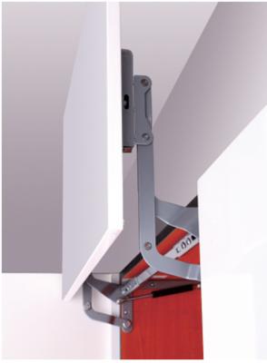 China 800mm Kitchen Cabinet Hardware 195 Iron Upright Lift Struts for 600-1000mm Cabinet Doors for sale