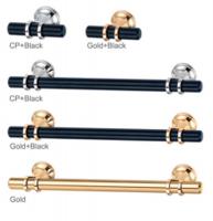 China 96mm Hardware Black Pull Handles Furniture Kitchen Cabinet Drawer for sale