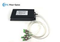 China FC APC 1x1 1x2 2x2 Fiber Optic Splitter SM 1310nm 1550nm 1m 900um for sale
