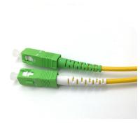 China SC/APC-SC/APC Duplex Fiber Optic Patch Cord, G652D G657A1 G657A2 Fiber Optional for sale