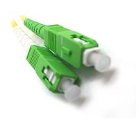 China SC/APC-SC/APC Duplex Fiber Optic Patch Cord, G652D G657A1 G657A2 Fiber Optional for sale