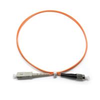 China MTRJ To LC Duplex Fiber Optic Patch Cord SM / MM 1m - 10m Customized for sale