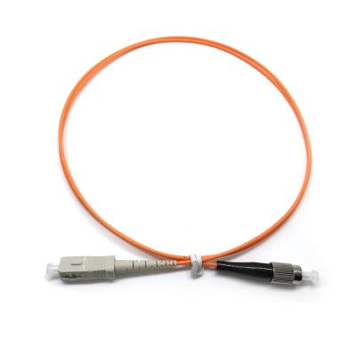 China MTRJ To LC Duplex Fiber Optic Patch Cord SM / MM 1m - 10m Customized for sale
