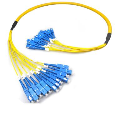 China Duplex MU Fiber Optic Patch Cord For CATV / Metro / Data Centers for sale