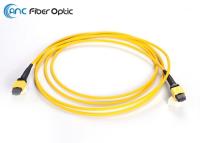 China MTP To MTP Elite Fiber Optic Trunk Cable LSZH SM 24 Fiber 3.0mm Mini Jacket for sale