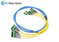 China 24F 48F 72F 96F 144F MPO Cable Assemblies MPO To MPO Trunk Cable Assembly for sale