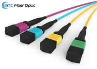 China 24F 48F 72F 96F 144F MPO Cable Assemblies MPO To MPO Trunk Cable Assembly for sale