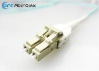 China Data Center Uniboot Lc To Lc Fiber Patch Cable Switchable SM OM3 OM4 With Pull Leg for sale