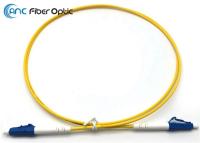 China SM Simplex Fiber Optic Patch Cable 1.6mm 2.0mm With Short Boot / Standard Boot for sale