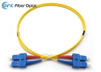 China OEM SM Duplex Fiber Optic Patch Cord Single Mode G652D G657A1 G657A2 Customized for sale