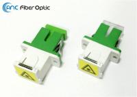 China SC Shutter Fiber Optic Adapters for sale