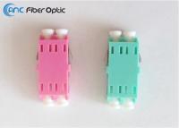 China Duplex LC Fiber Optic Cable Adapter Blue Beige Green Aqua Violet Color for sale
