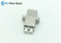 China Metal Housing LC Duplex Fiber Optic Cable Adapter for sale