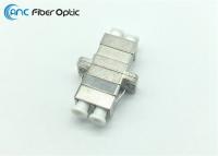 China Metal Housing LC Duplex Fiber Optic Cable Adapter for sale