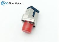 China Hybrid SC-FC Fiber Optic Connector Adapters Less Than 0.2dB Insertion Loss for sale