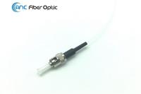 China White / Orange ST Fiber Optic Pigtail Multimode LSZH ISO9001 ROHS Approve for sale