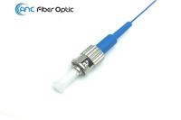 China White / Orange ST Fiber Optic Pigtail Multimode LSZH ISO9001 ROHS Approve for sale