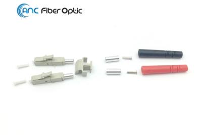 China Blue Green Aqua Violet LC Fiber Connectors In Short Or Standard Boot Pull Proof for sale