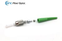 China FTTX FC Fiber Patch Cord Connectors , Single Mode Multimode Fiber Connector for sale