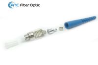 China FTTX FC Fiber Patch Cord Connectors , Single Mode Multimode Fiber Connector for sale