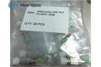 China Male - Female Fiber Optic Attenuator Single Mode FC PC FC APC for DWDM for sale