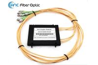 China FC APC Fiber Optic Splitter Even Ratio 3x3 Single Mode Optical Fiber Coupler for sale