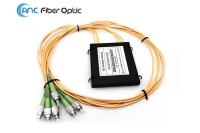 China FC APC Fiber Optic Splitter Even Ratio 3x3 Single Mode Optical Fiber Coupler for sale